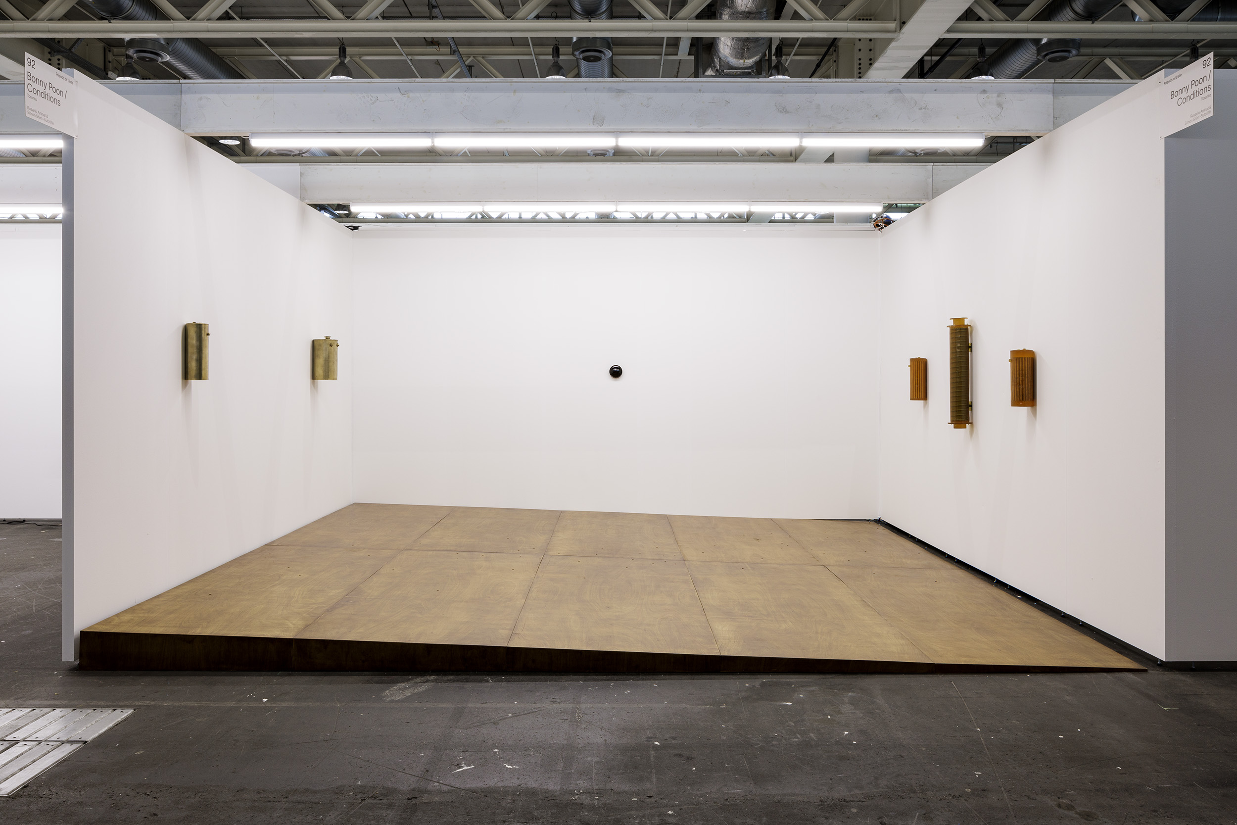 empty gallery art basel